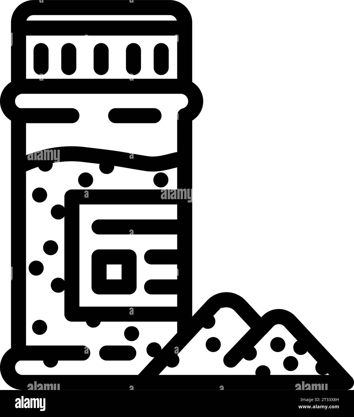 Rubs Smoker Line Icon Vector Illustration Stock Vector Image And Art Alamy