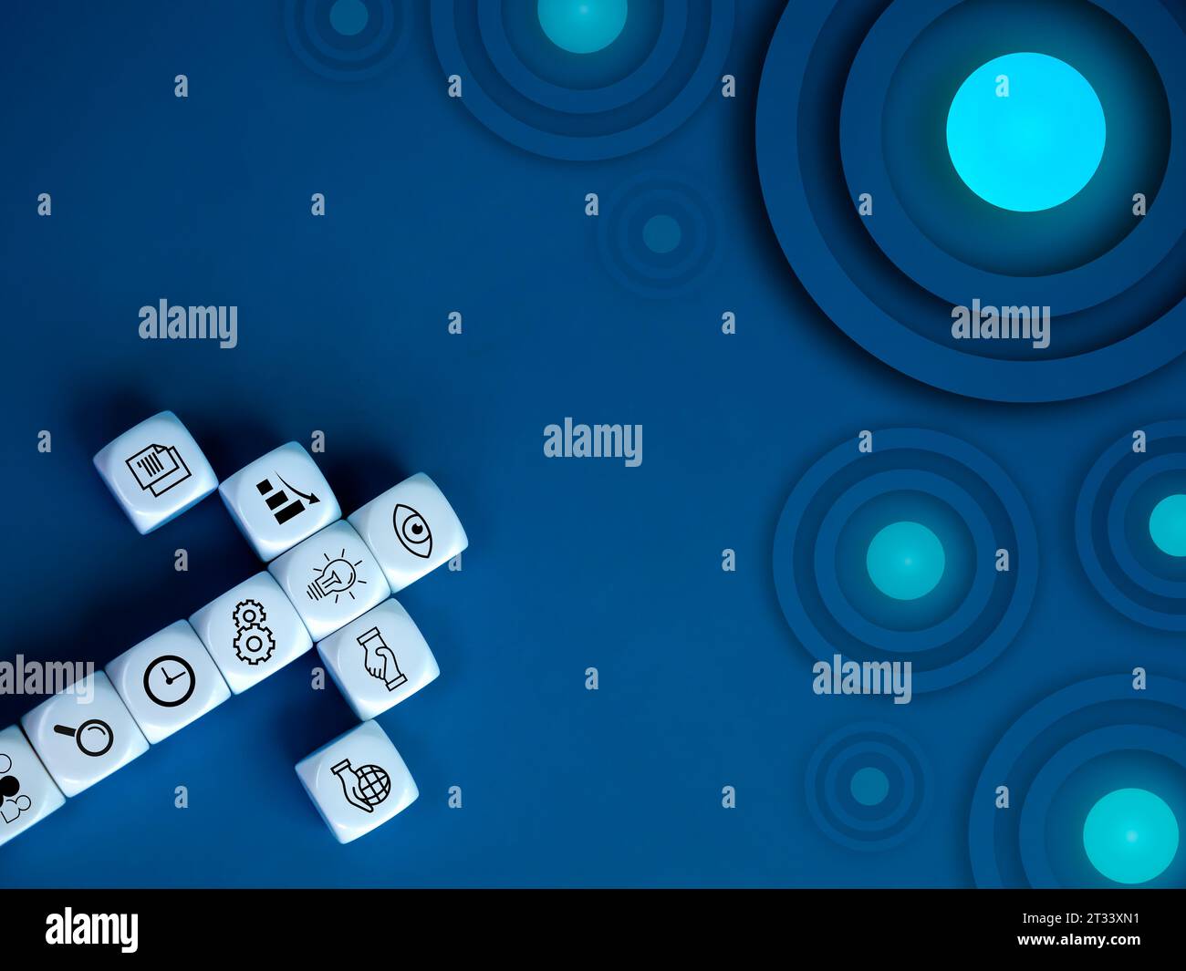 Leadership, business goal and success, teamwork, objective solution ...