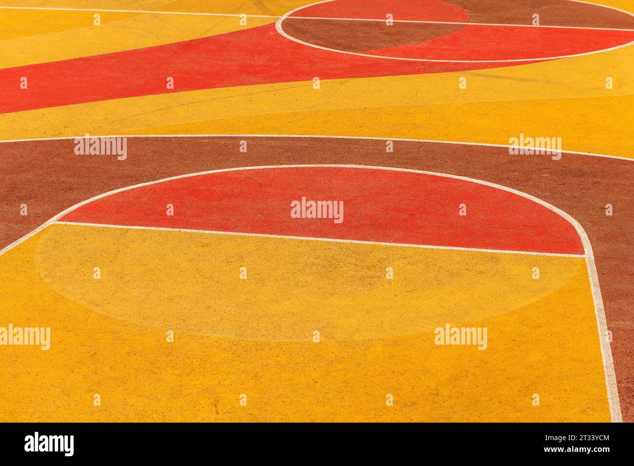 Colorful basketball court hi-res stock photography and images - Alamy
