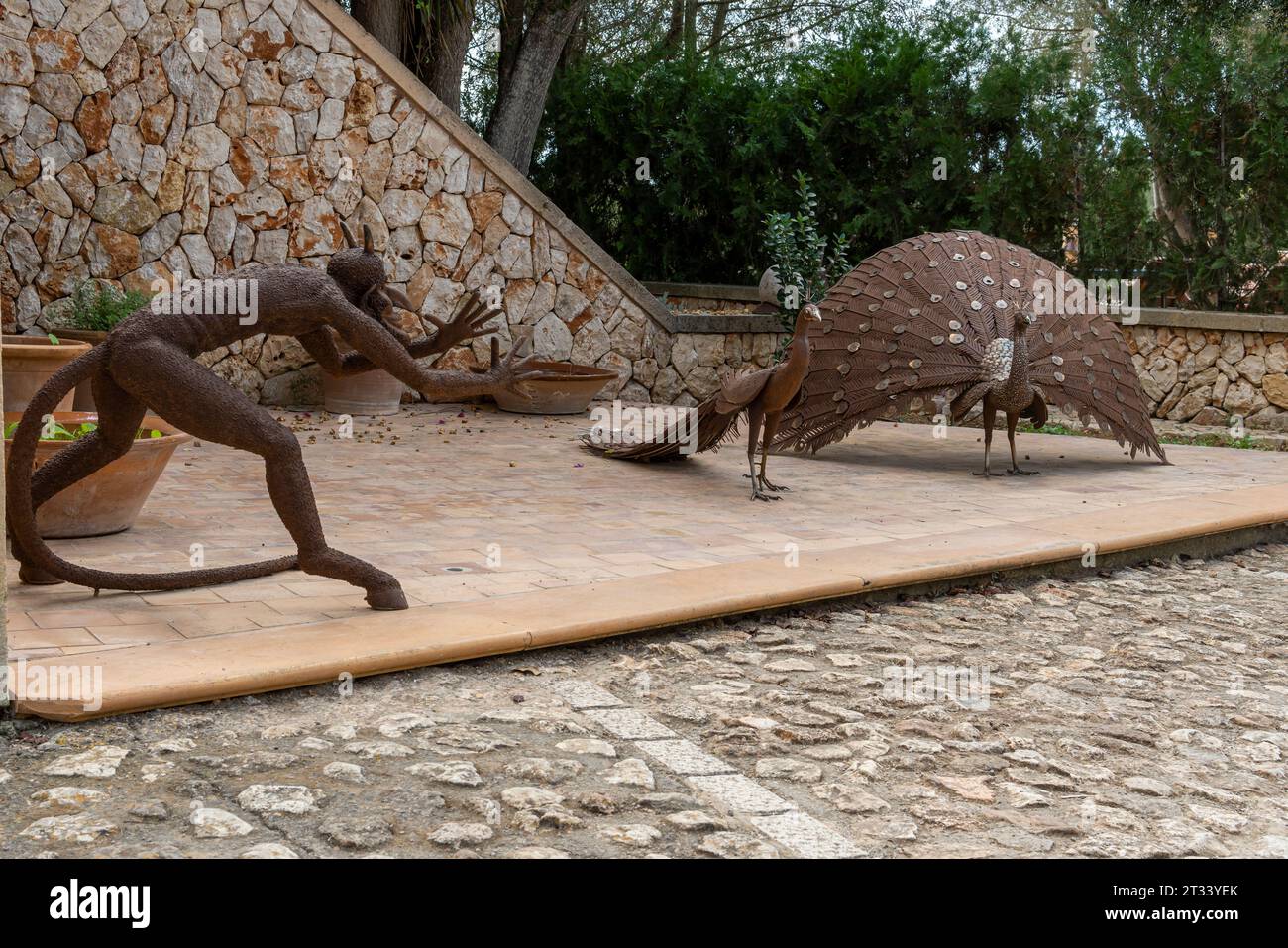 Felanitx, Spain; october 06 2023: Son Menut agrotourism and riding ...