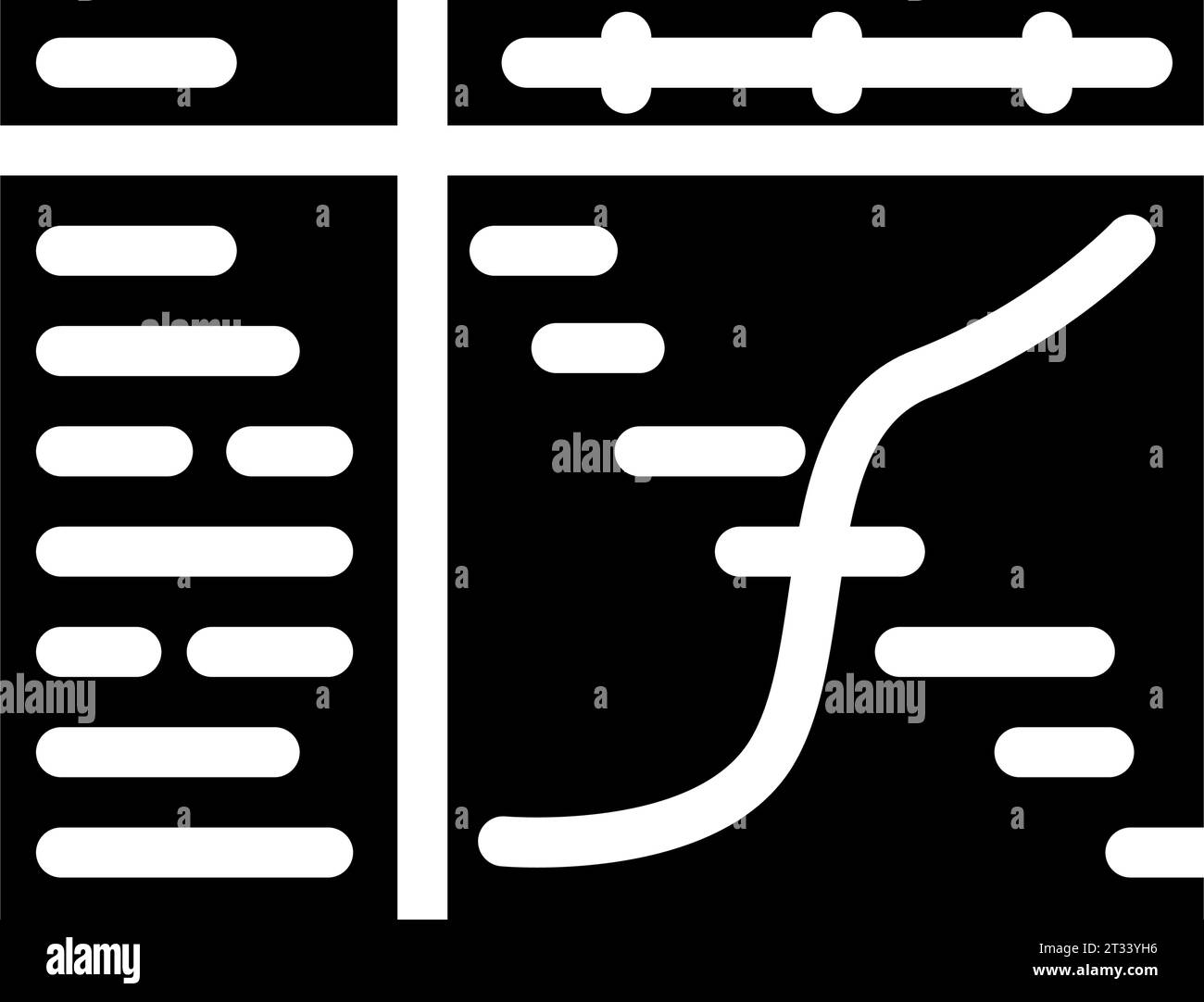 resource assessment mining glyph icon vector illustration Stock Vector ...