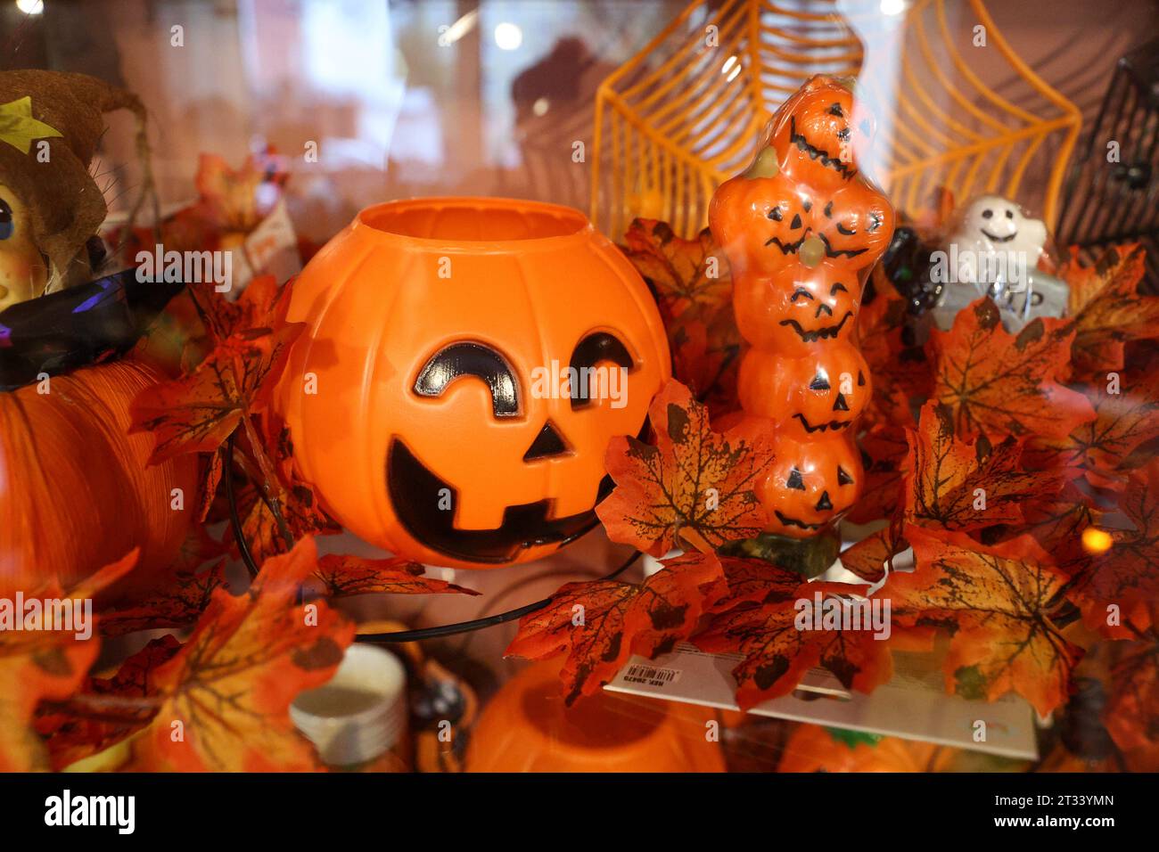 20.10.2023. Russia. Moscow. Costumes and decorations for the Feast of ...