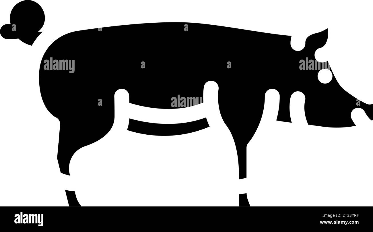 Black pig breed Stock Vector Images - Alamy