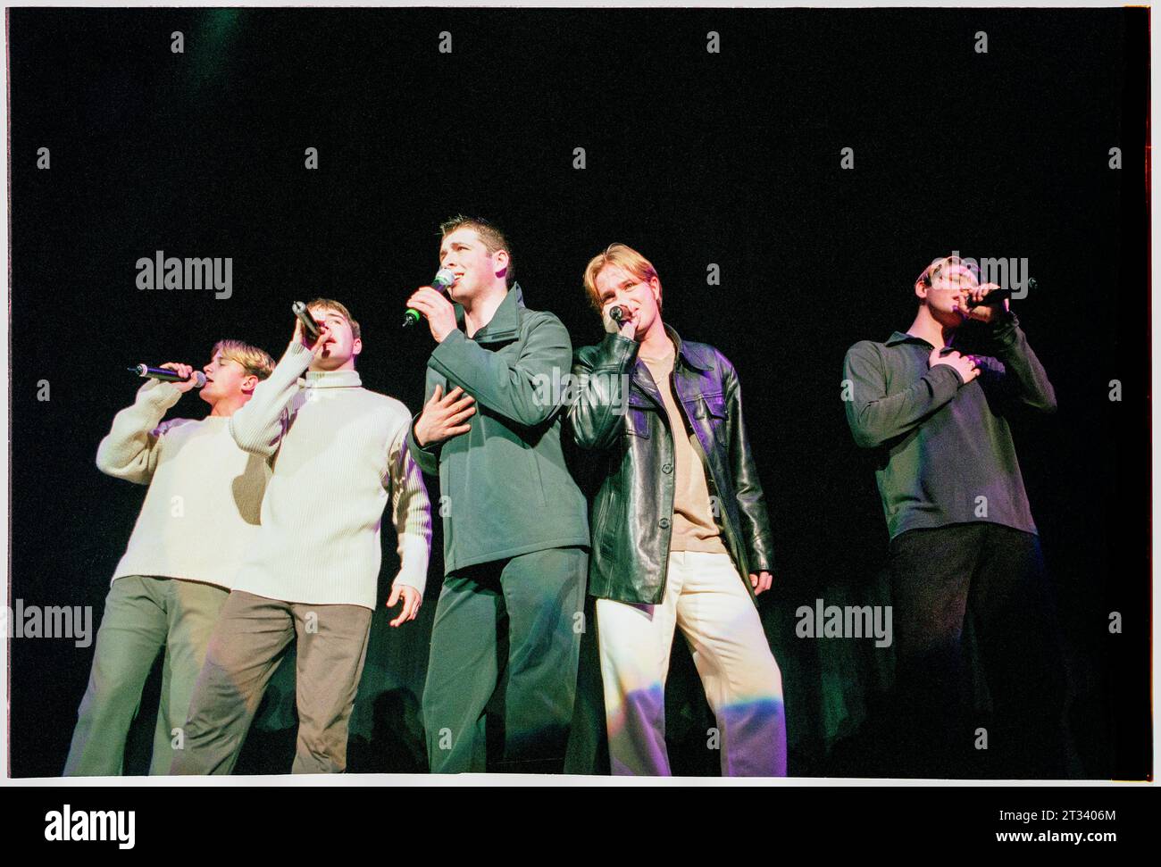 YOUNG WESTLIFE, WESTSIDE, 1998: A very young WESTLIFE – at this point ...