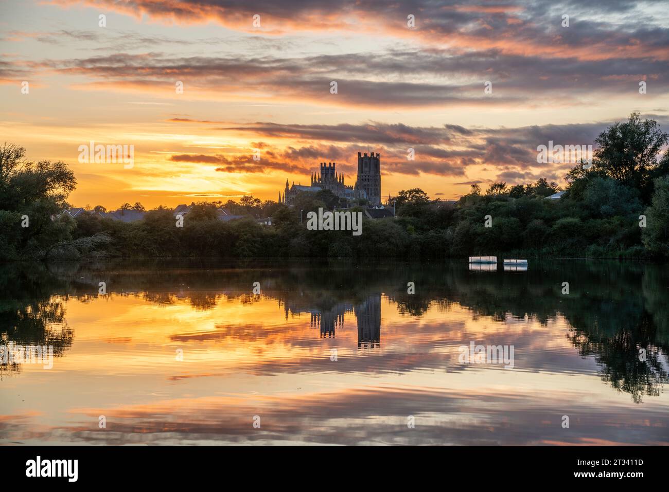 Cambridgeshire sunset hi-res stock photography and images - Alamy