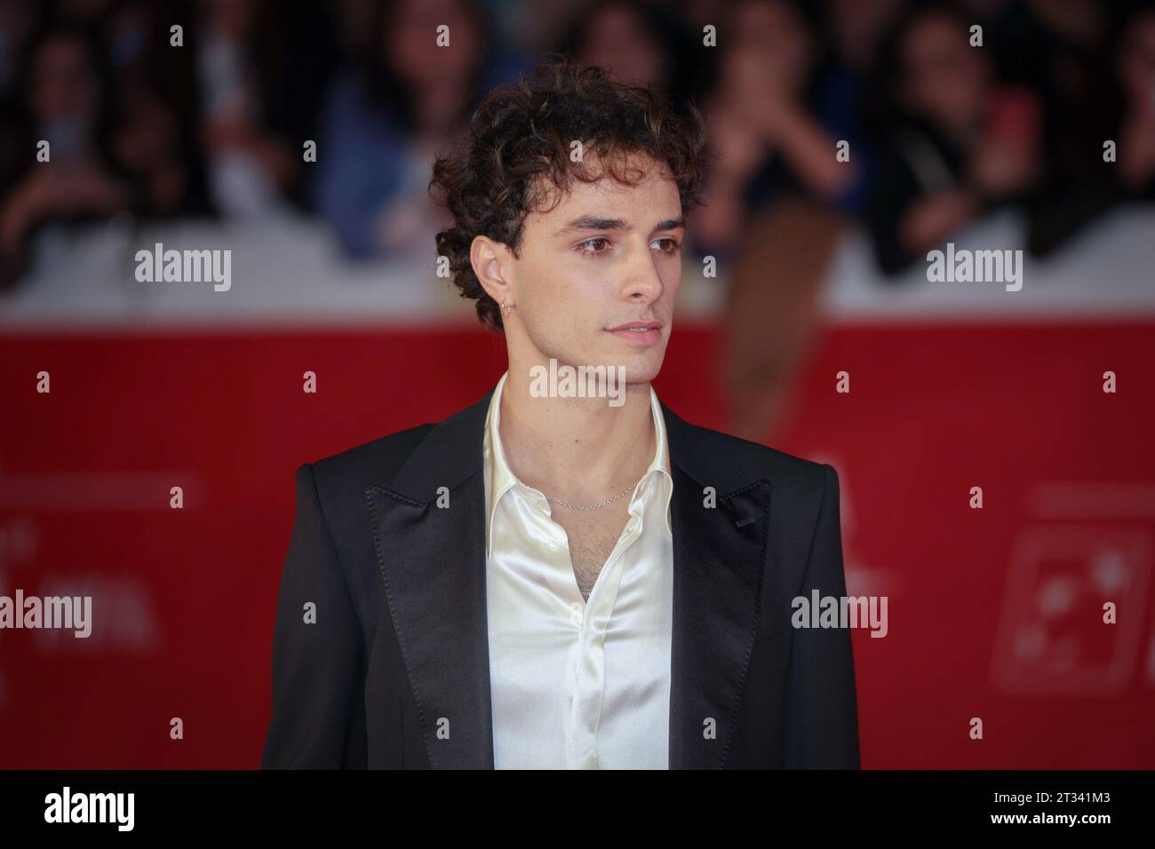 Rome, Italy. 22nd Oct, 2023. Damiano Gavino attends the red carpet of ...