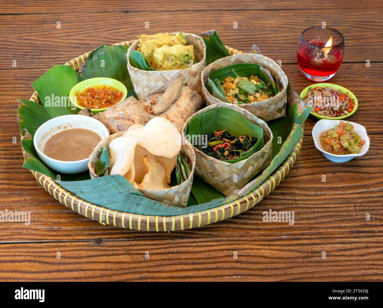 Ingkung Ayam, a traditional food from Yogyakarta, Indonesia, made from ...