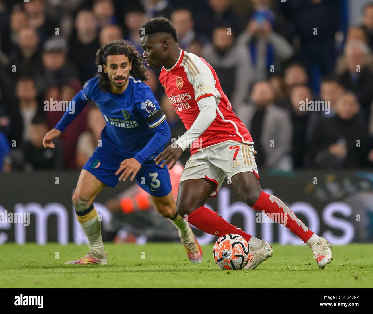 London, UK. 21st Oct, 2023 - Chelsea v Arsenal - Premier League ...