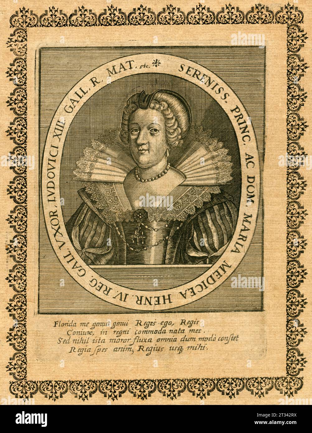 Europa, Frankreich, Maria de Medici, Königin von Frankreich, zweite ...