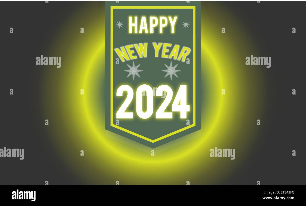 Countdown 2024 Stock Vector Images - Alamy