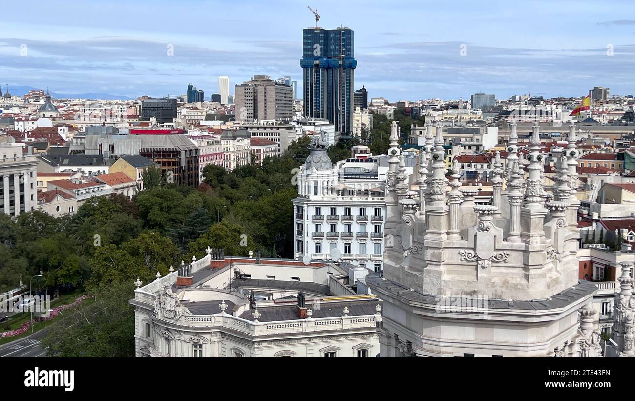 Aerial views madrid hi-res stock photography and images - Alamy