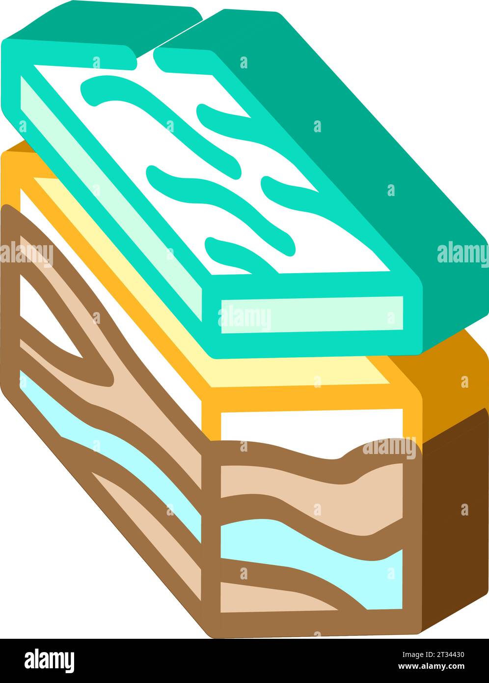 Geological modeling Stock Vector Images - Alamy