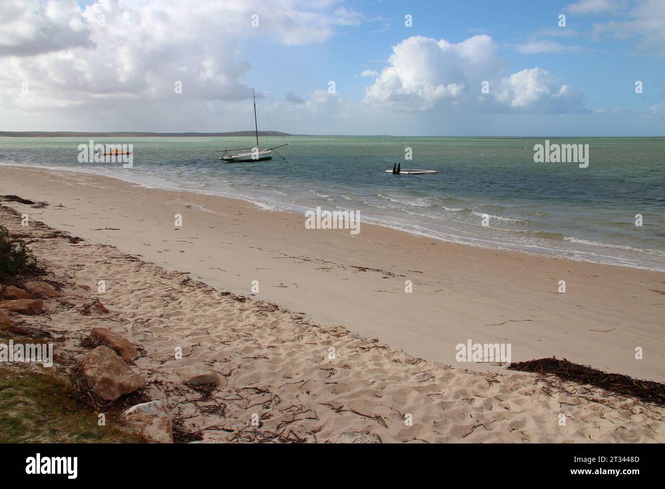 indian ocean in denham in australia Stock Photo - Alamy