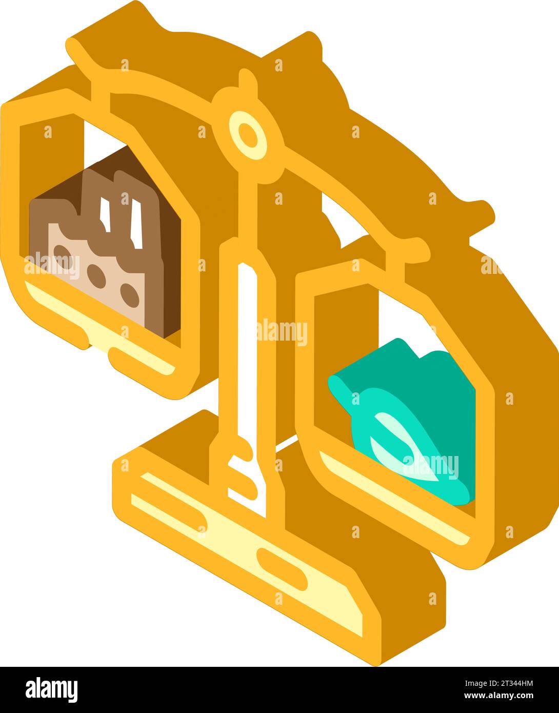 environmental compliance isometric icon vector illustration Stock ...