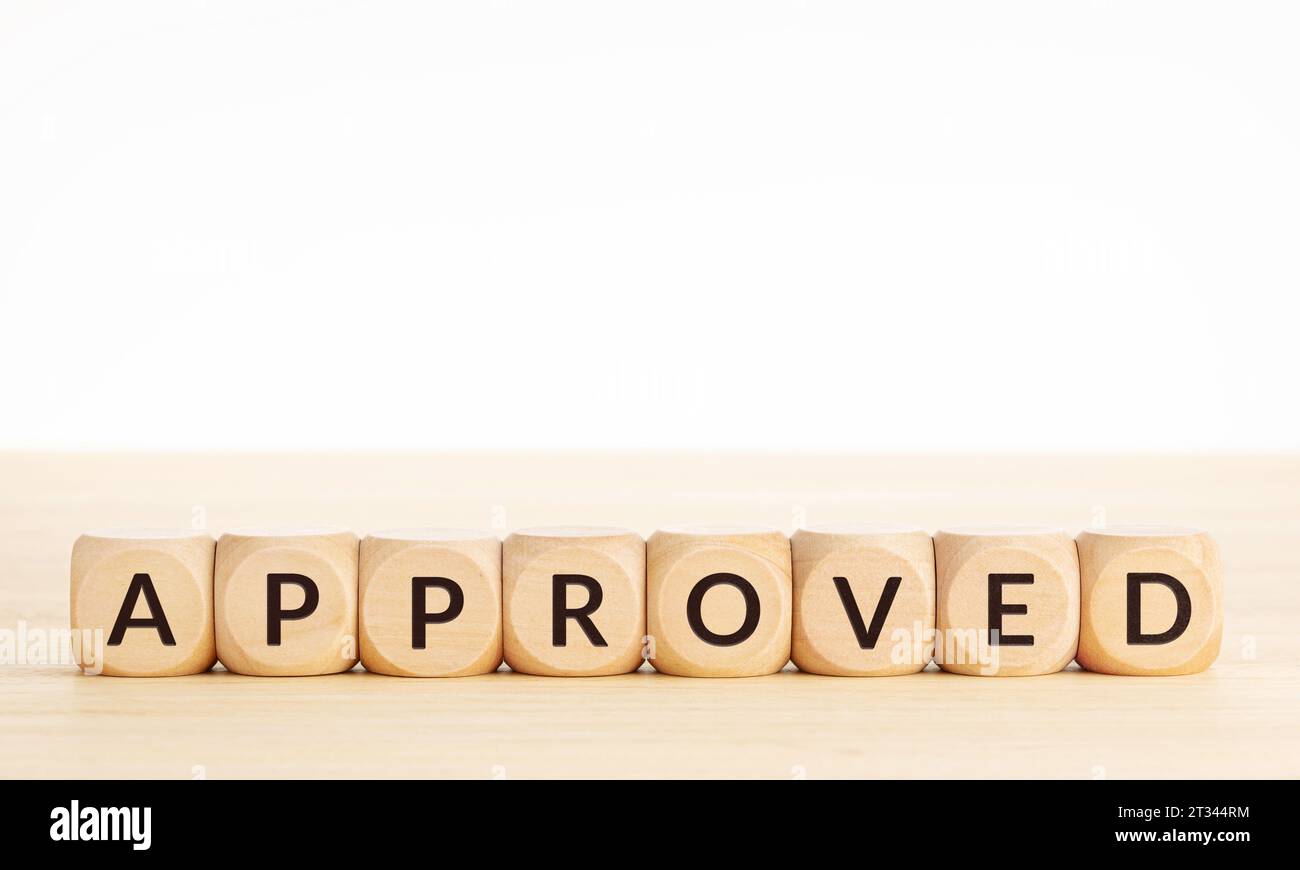 Approved certificate hi-res stock photography and images - Alamy