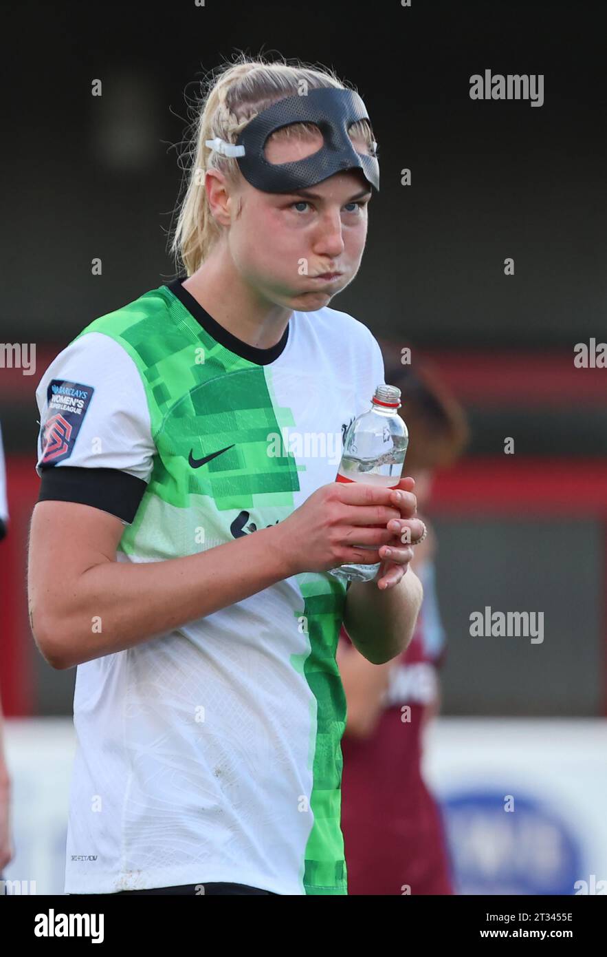Sophie Roman Haug of Liverpool Women during THE FA WOMEN'S SUPER LEAGUE ...