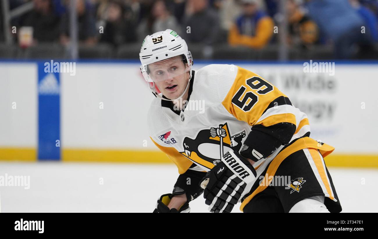Pittsburgh Penguins' Jake Guentzel (59) in action during the second ...