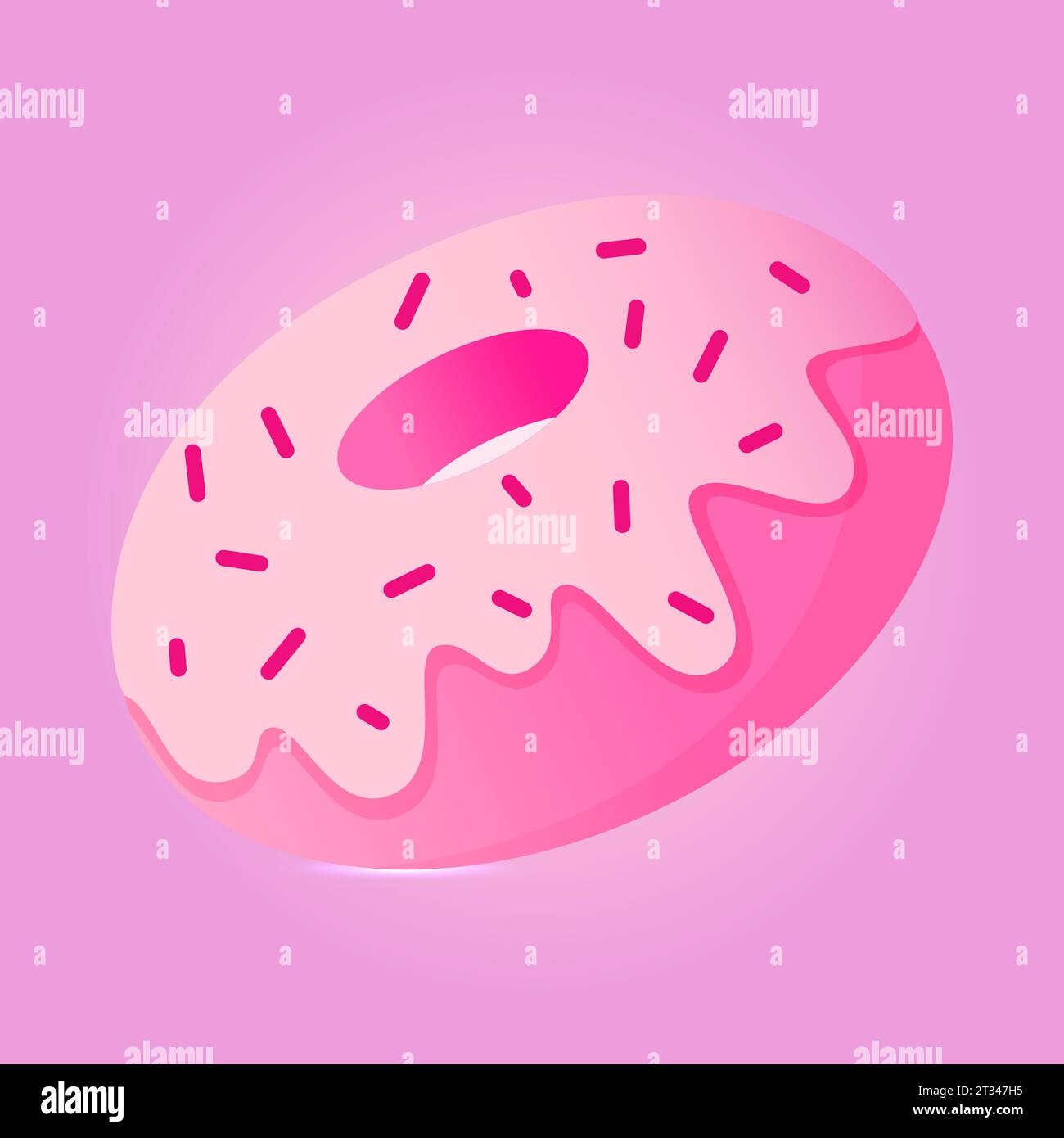 Round pink candy hole Stock Vector Images - Alamy