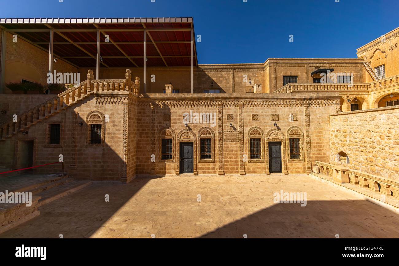Mor Gabriel Monastery in Midyat, Mardin. Turkey. Mor Gabriel Monastery ...