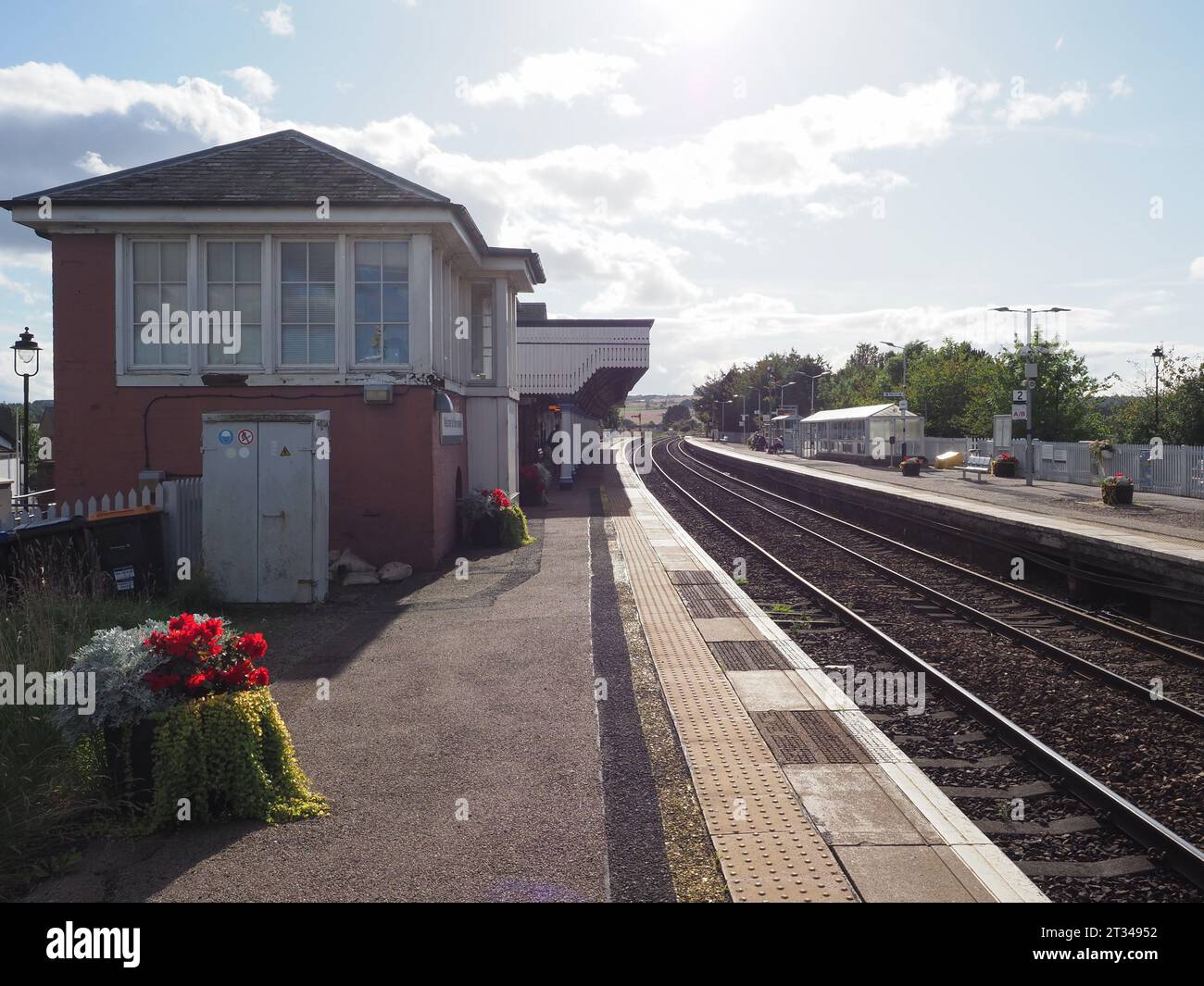 STONEHAVEN, UK - SEPTEMBER 14, 2023: Stonehaven railway station Stock ...