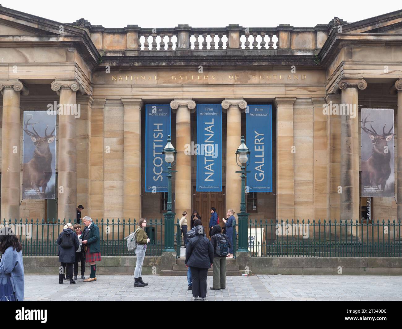 EDINBURGH, UK - SEPTEMBER 15, 2023: Scottish National Gallery Stock ...