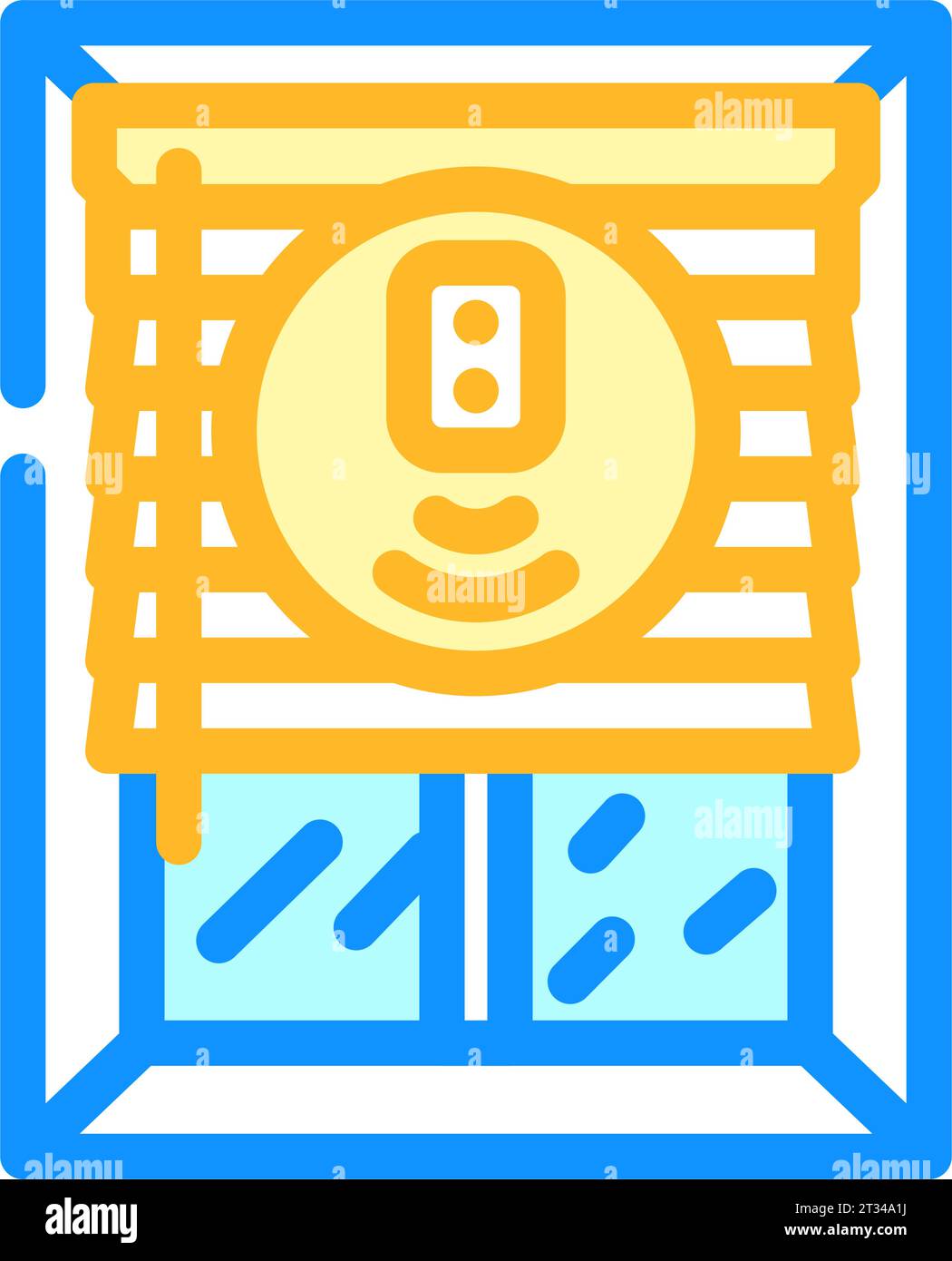 Light control blinds Stock Vector Images - Alamy