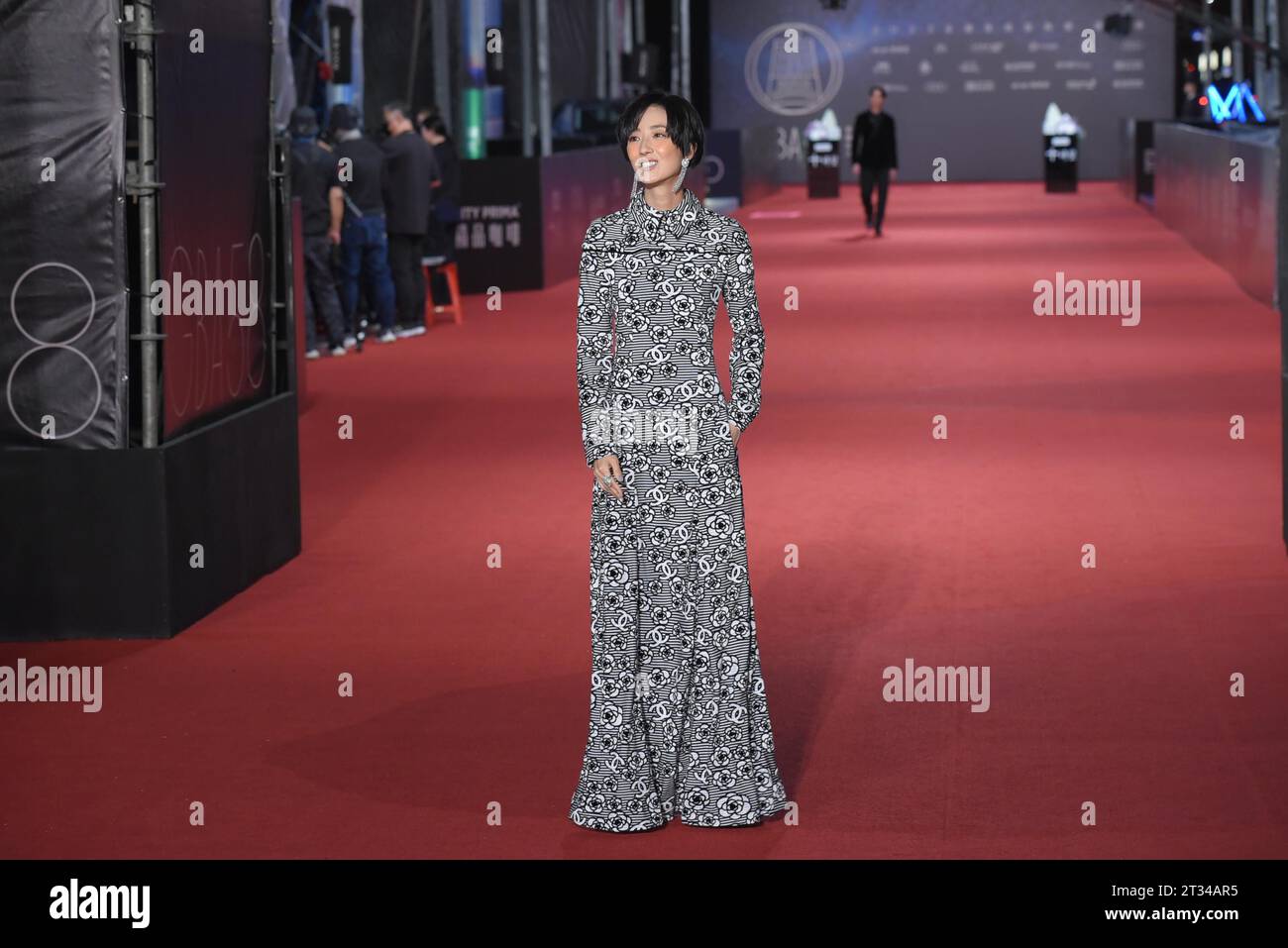Taiwanese actress Gwei Lun-mei attends the 58th Golden Bell Awards in ...