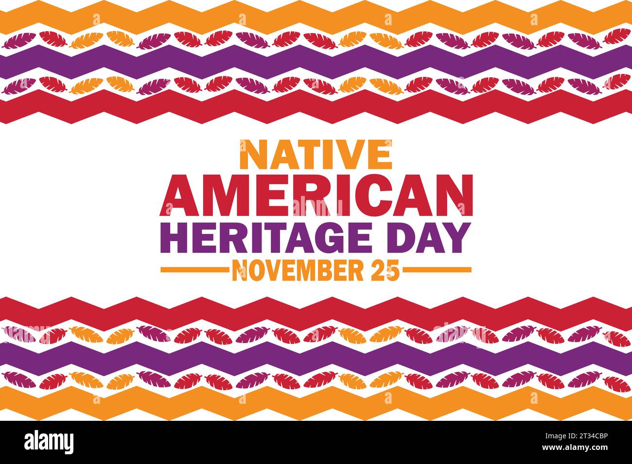 Native American Heritage Day. November 25. Holiday concept. Template ...