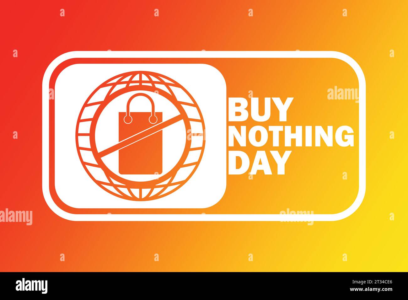Shopping day horizontal banner Stock Vector Images - Alamy