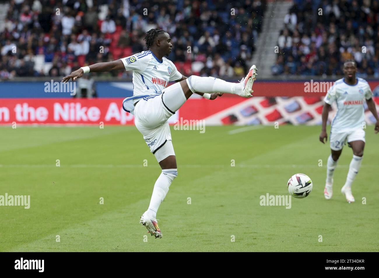 Marvin Senaya of Strasbourg during the French championship Ligue 1 ...