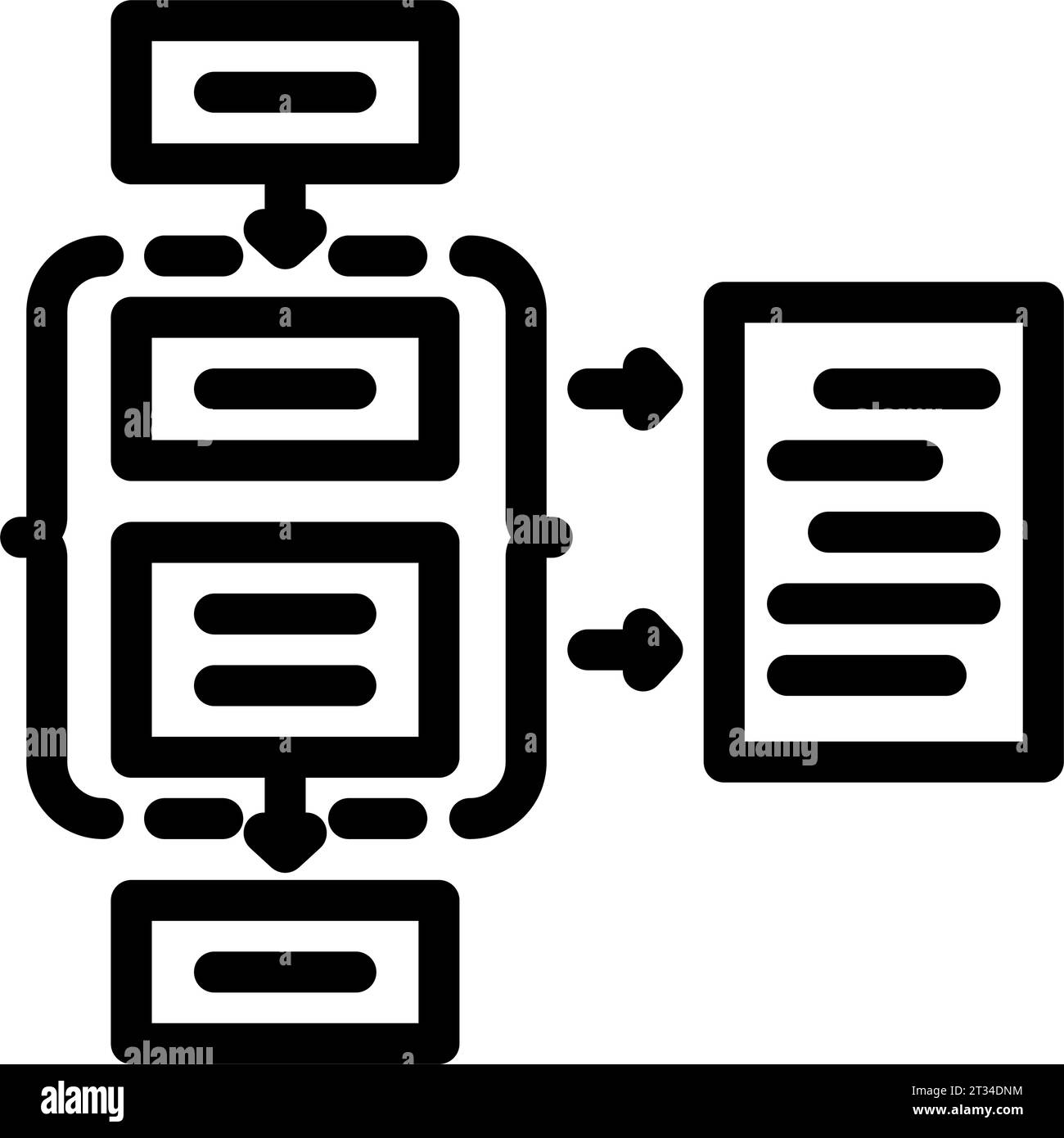 assessment framework risk line icon vector illustration Stock Vector ... assessment framework risk line icon vector illustration Stock Vector ...