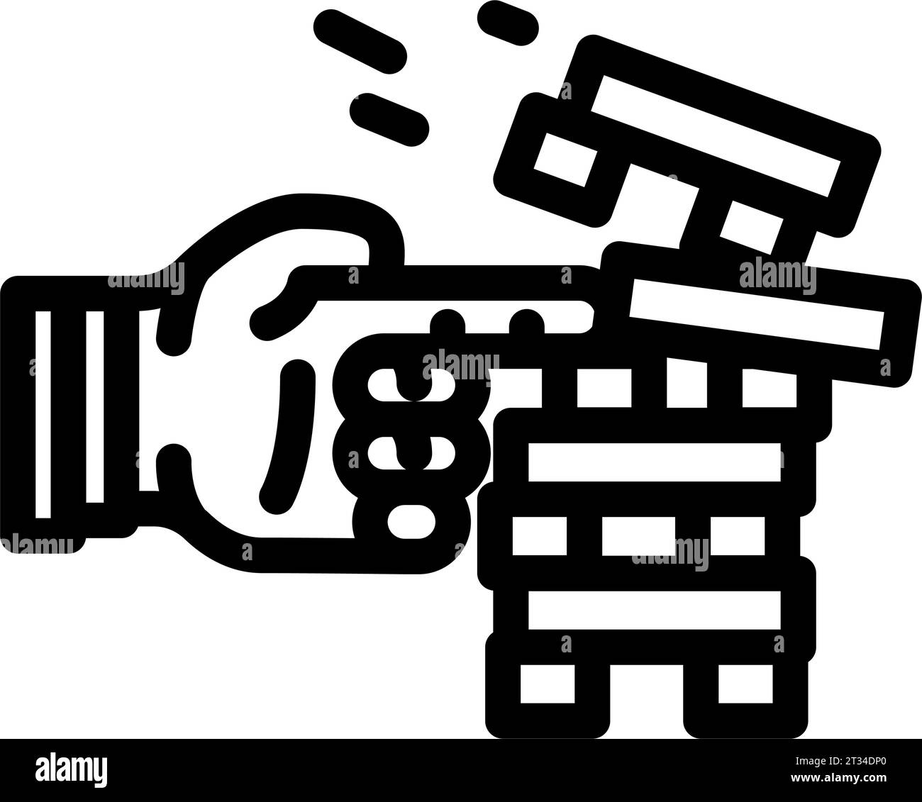 factors risk line icon vector illustration Stock Vector Image & Art - Alamy