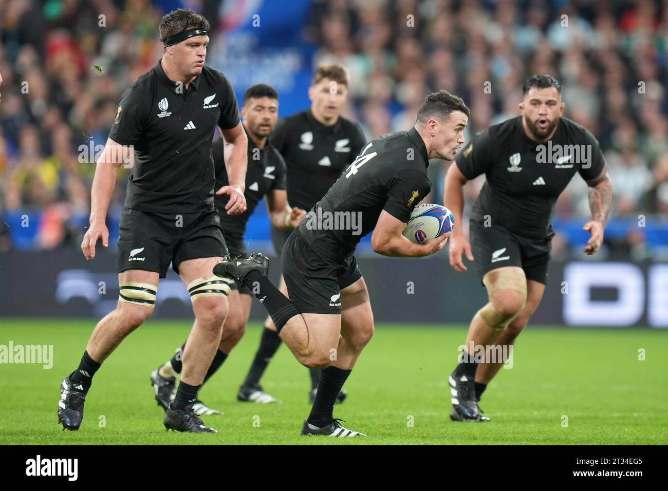 New Zealand's Will Jordan during the 2023 Rugby World Cup Semi-finals ...