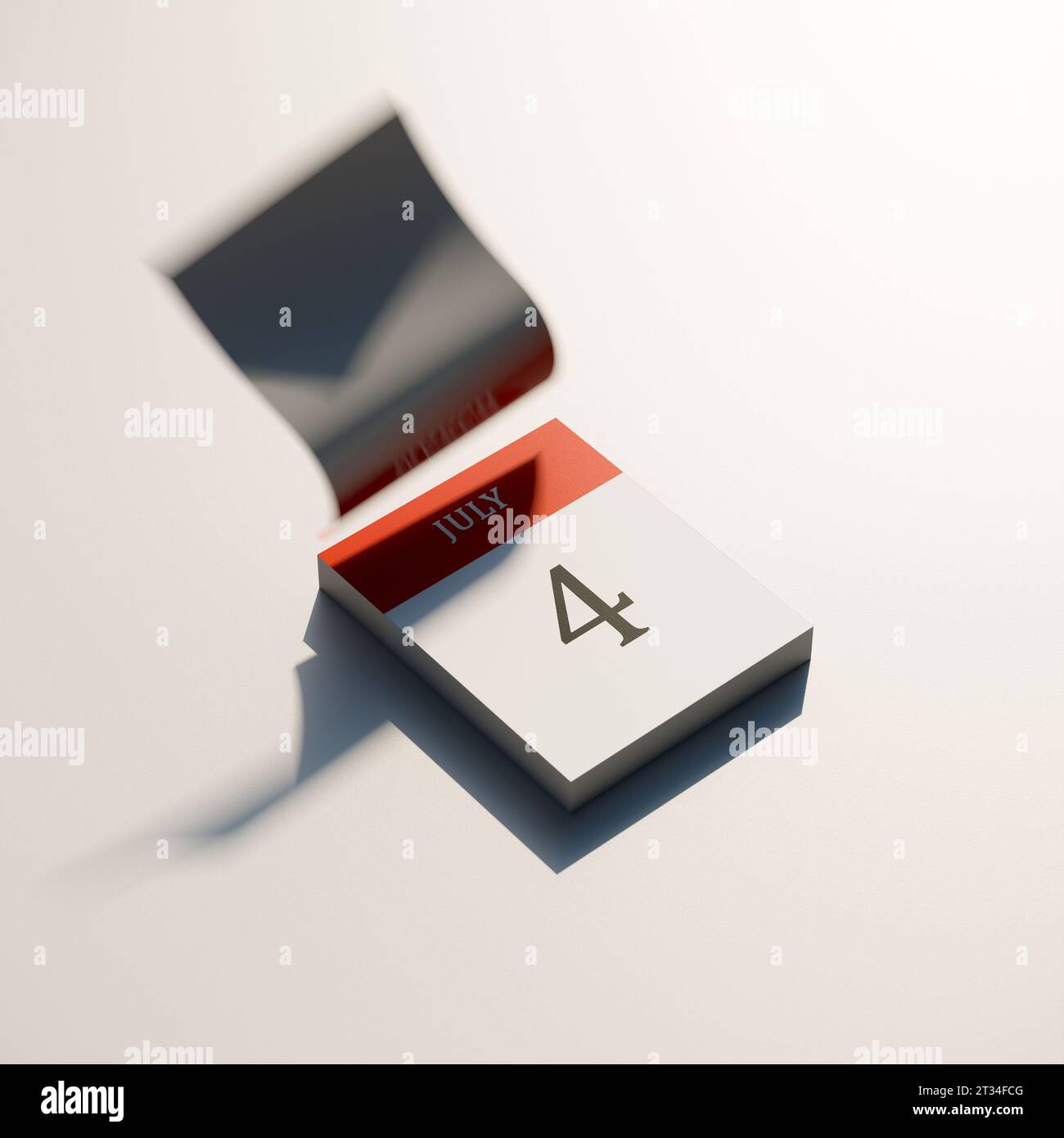 A year calendar with a fast-flipping page. The previous day of the year ...