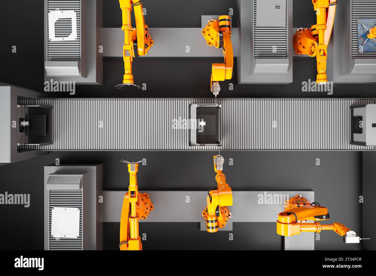 3d printers robotic arms in hi-res stock photography and images - Alamy