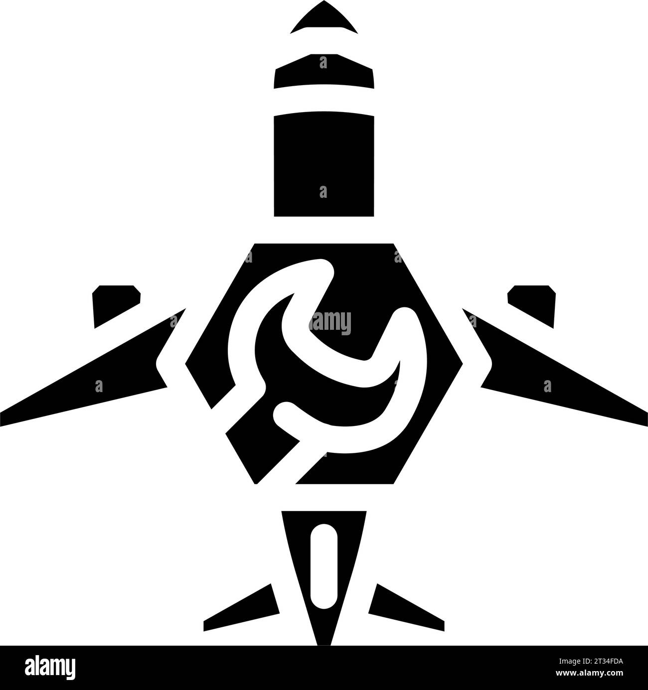 Aircraft engine component Black and White Stock Photos & Images - Alamy