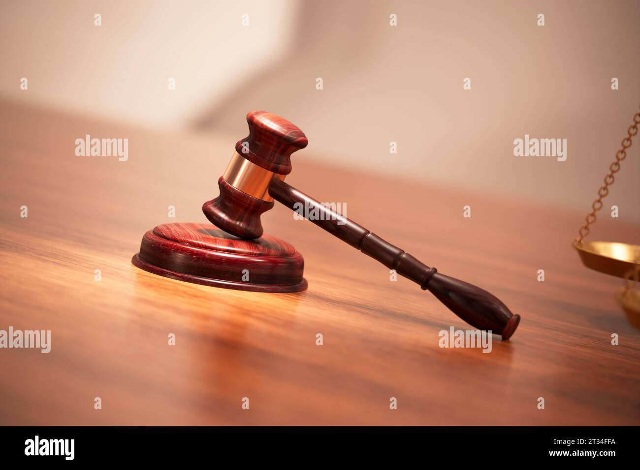 Courtroom symbols hi-res stock photography and images - Alamy