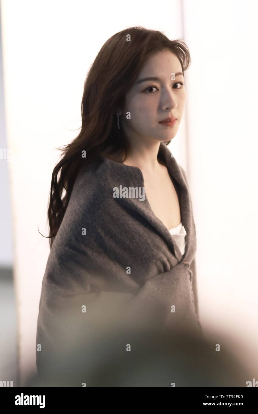 Chinese actress, singer and model Li Landi attends an activity in ...