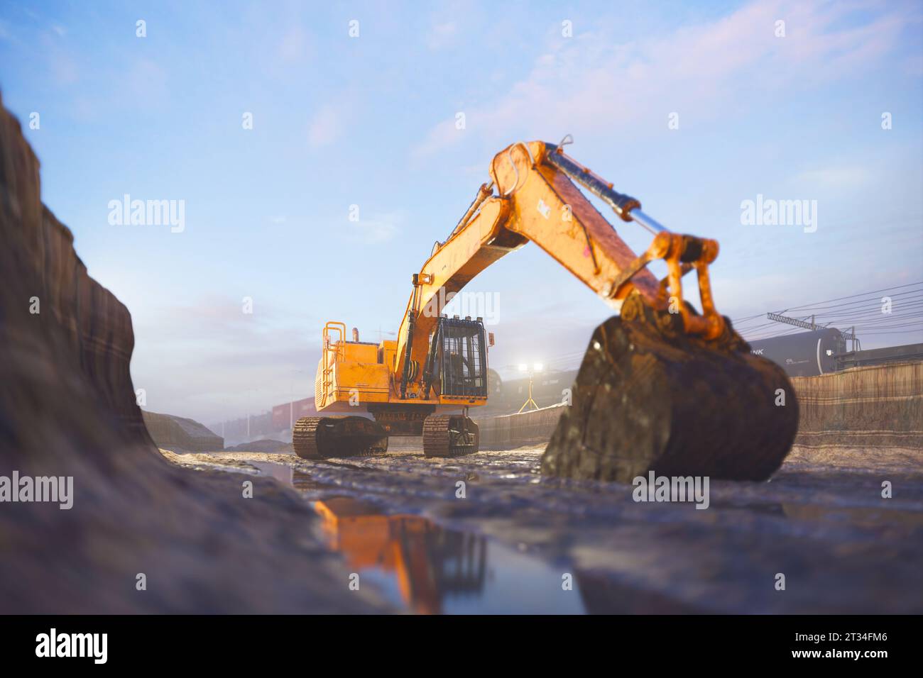 Loader wagons hi-res stock photography and images - Alamy