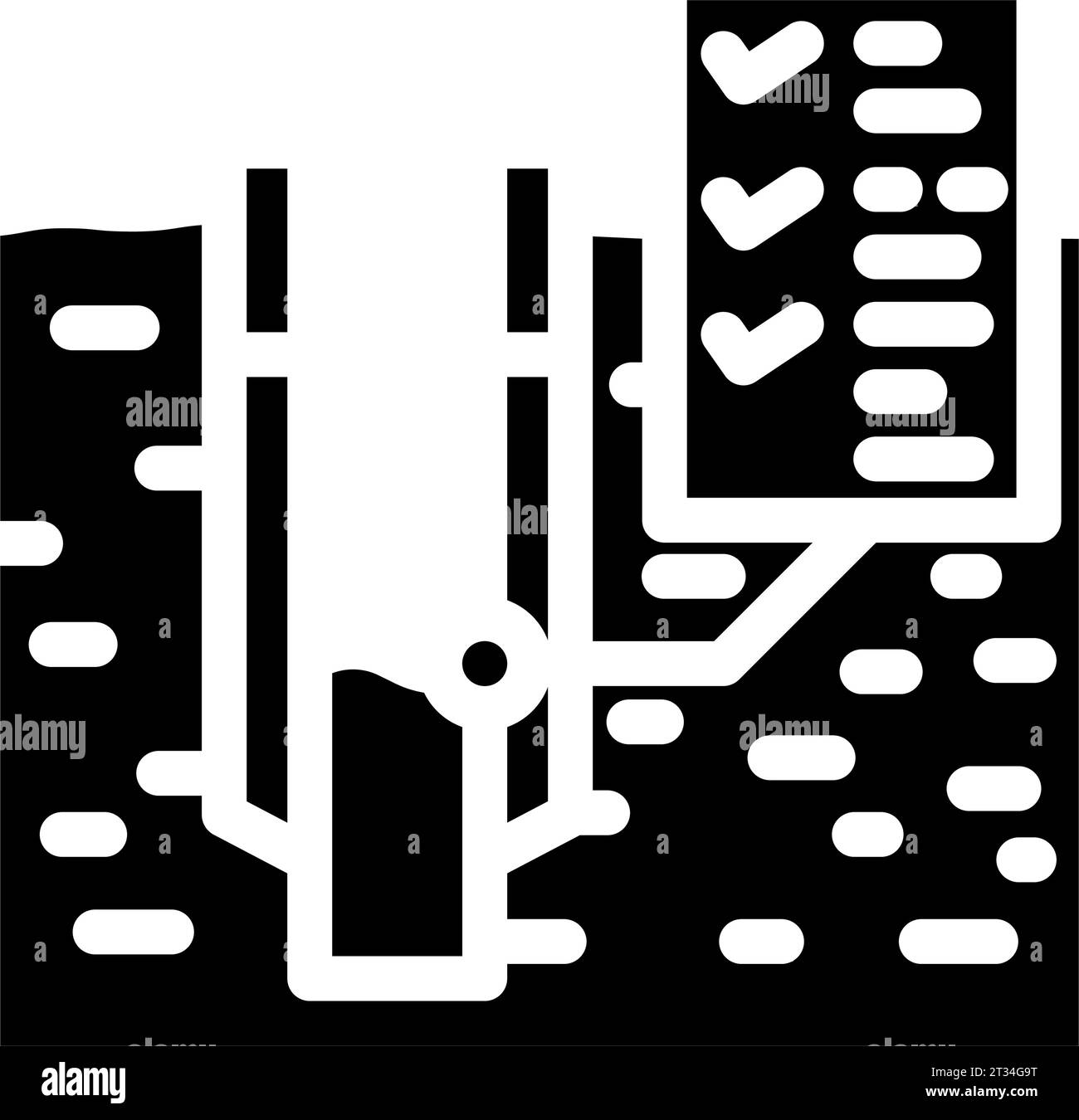 Soil testing field Black and White Stock Photos & Images - Alamy