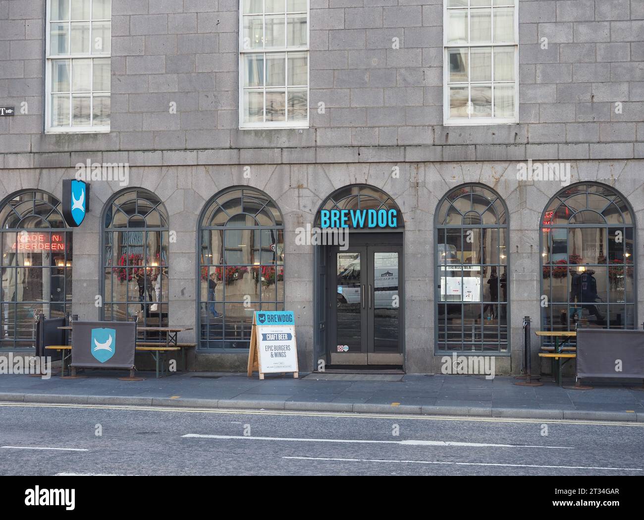 ABERDEEN, UK - SEPTEMBER 14, 2023: Brewdog pub Stock Photo - Alamy
