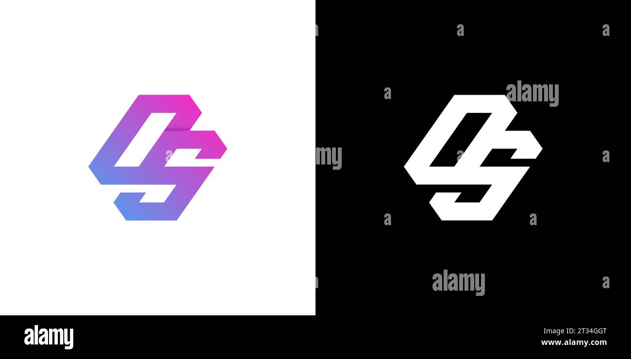 OS logo, OS Monogram, Initial OS Logo, Letter OS logo, Icon, Vector ...