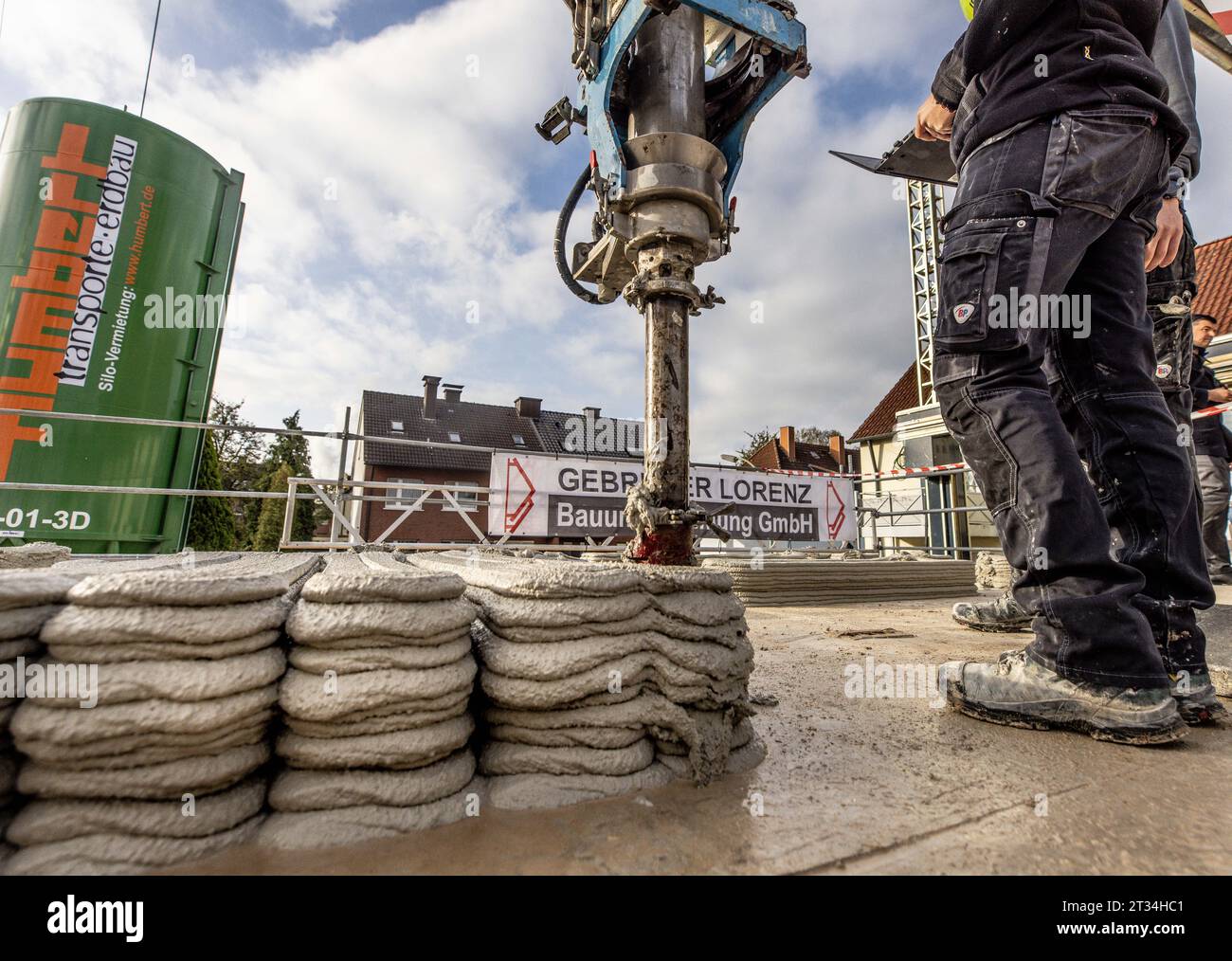 23 October 2023, North Rhine-Westphalia, Lünen: View of the ...