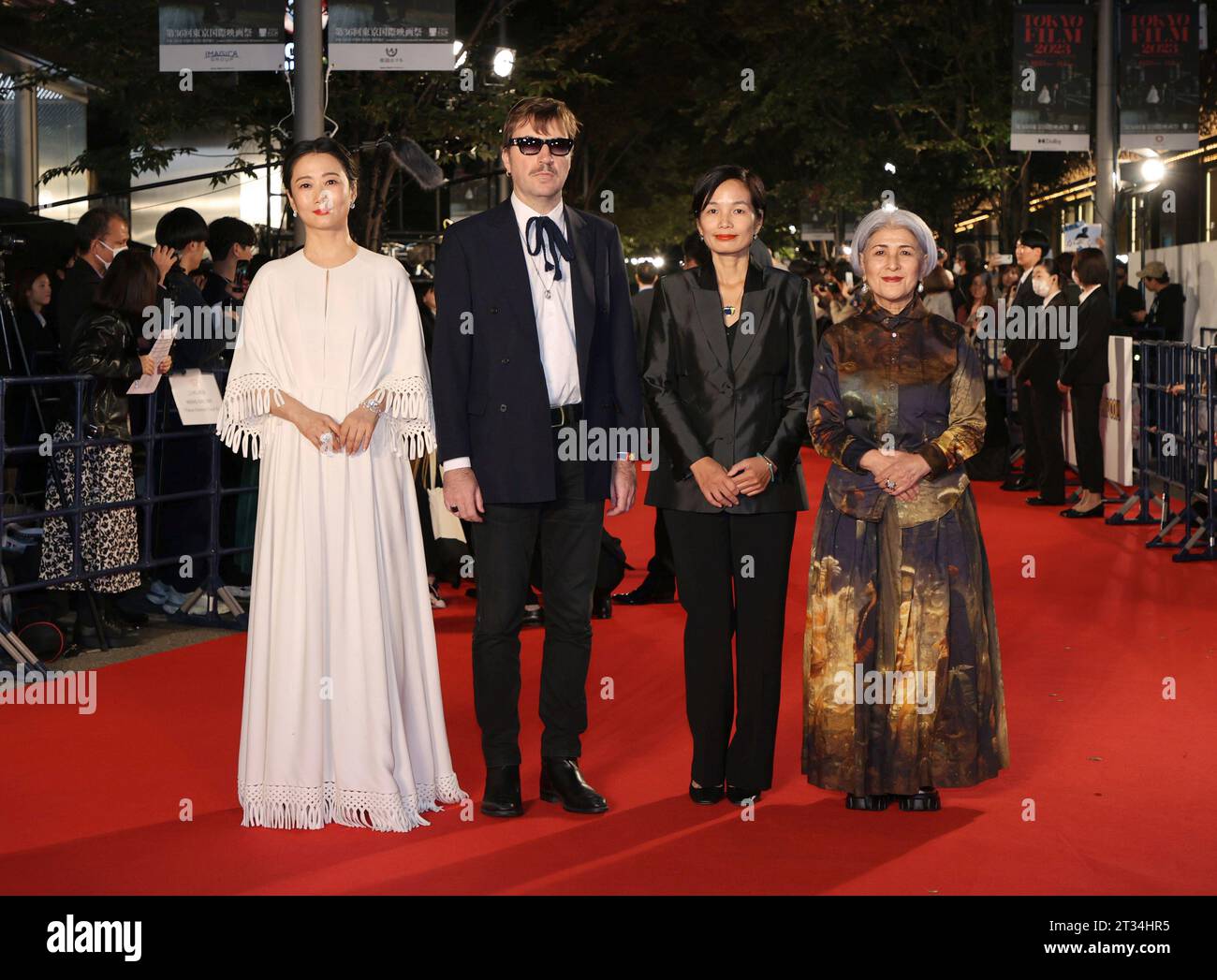 Members of the International Competition Jury, (L-R) Chinese actress Zhao Tao, Spanish film ...