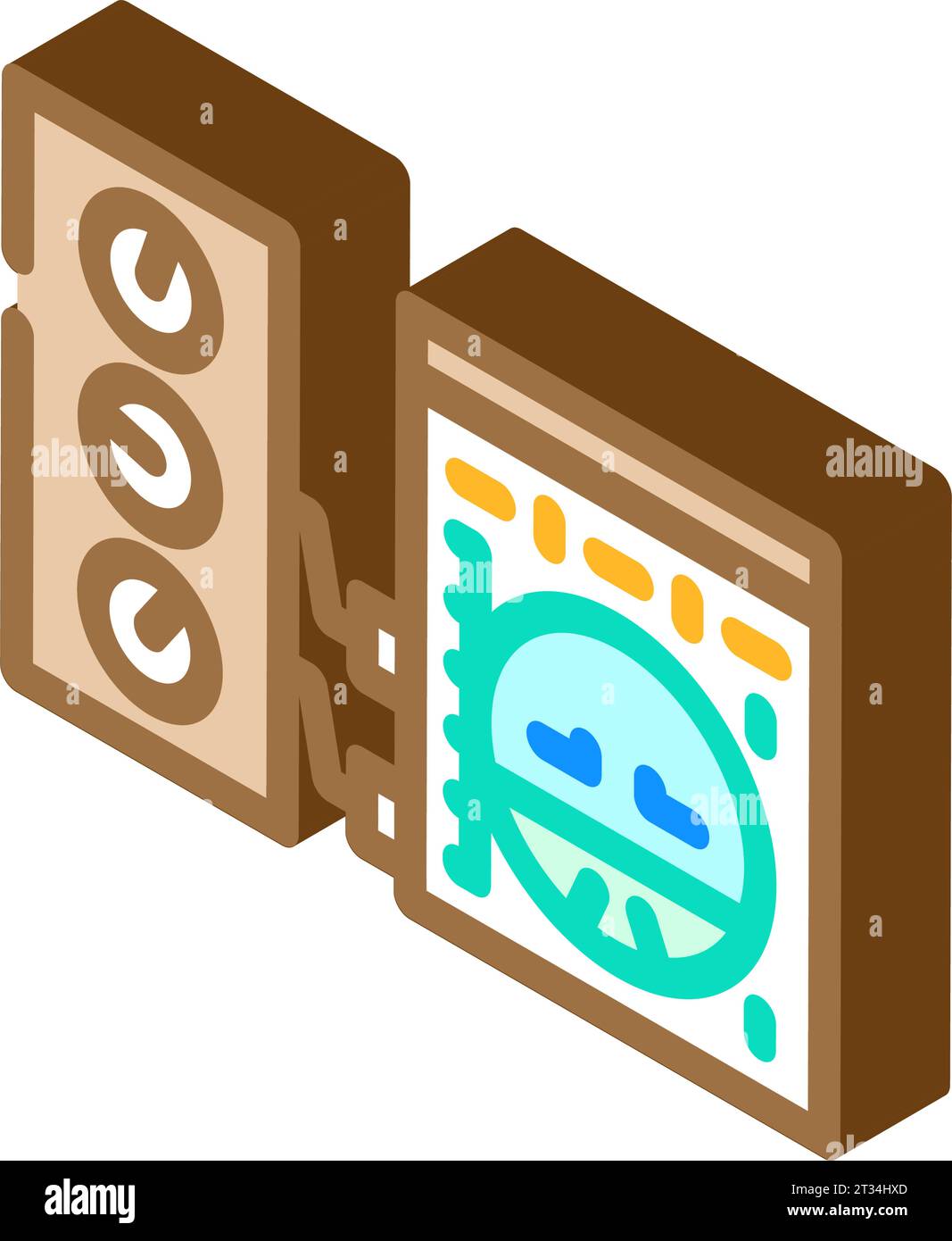 avionics testing aircraft isometric icon vector illustration Stock ...