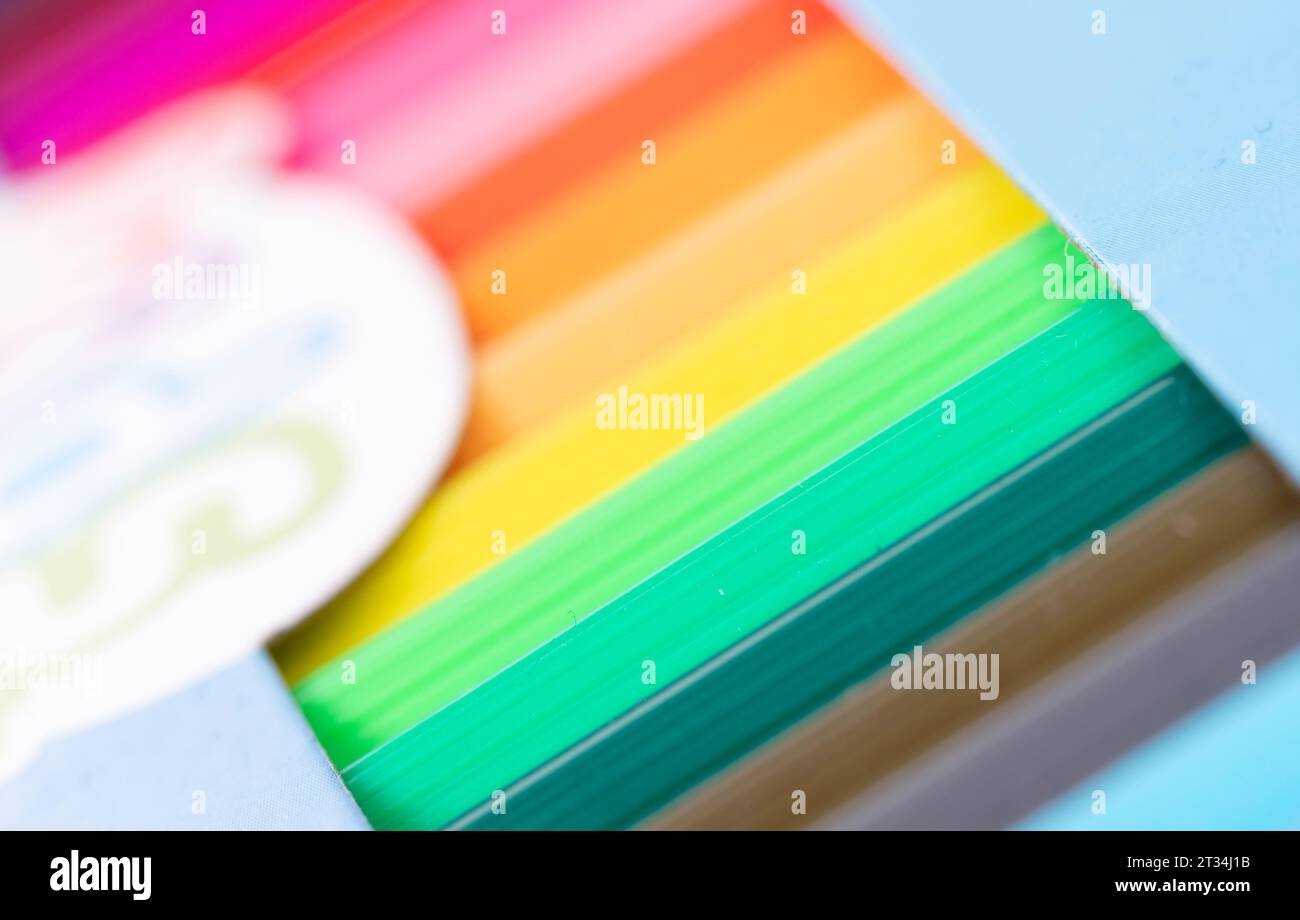 Orange felt tipped pen hi-res stock photography and images - Alamy