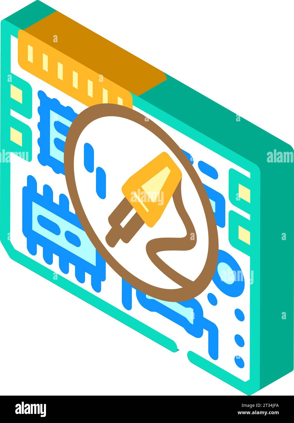 Electric circuit switch laboratory Stock Vector Images - Alamy