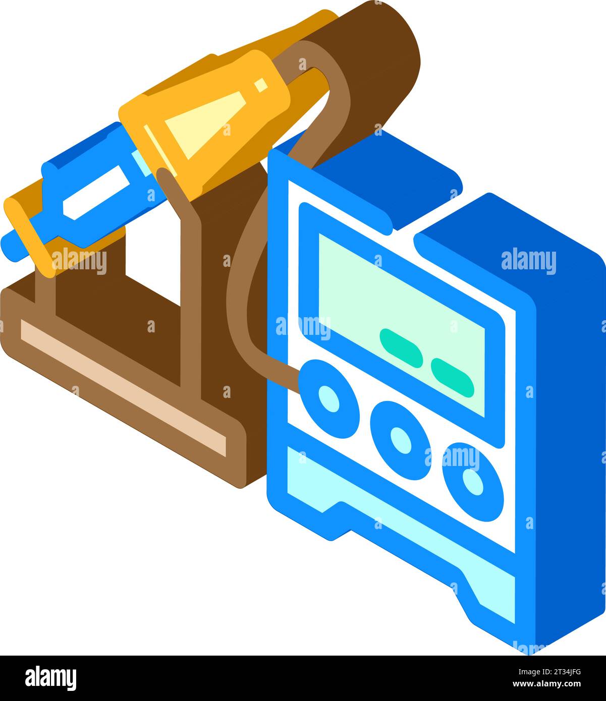 electronic tools electronics isometric icon vector illustration Stock ...