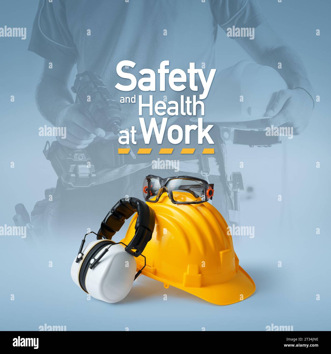 Personal protective equipment and workplace safety Stock Photo - Alamy