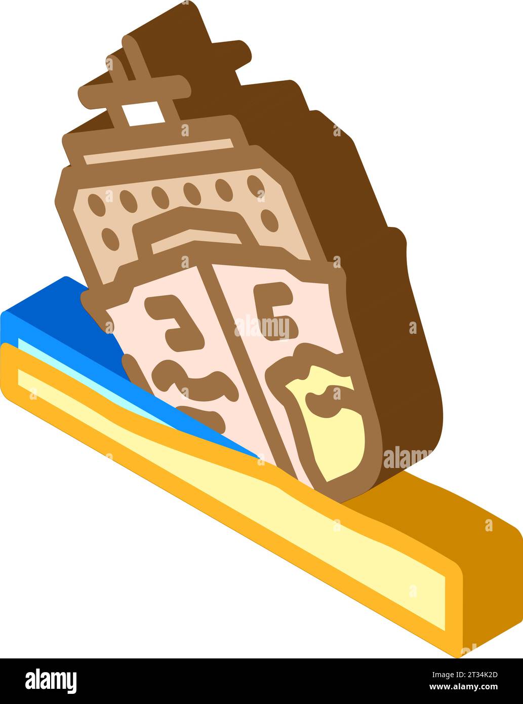 marine corrosion isometric icon vector illustration Stock Vector Image ...